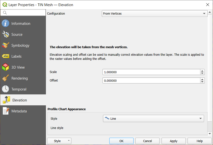 14. Darbas su tinklelio duomenimis — QGIS Documentation documentation