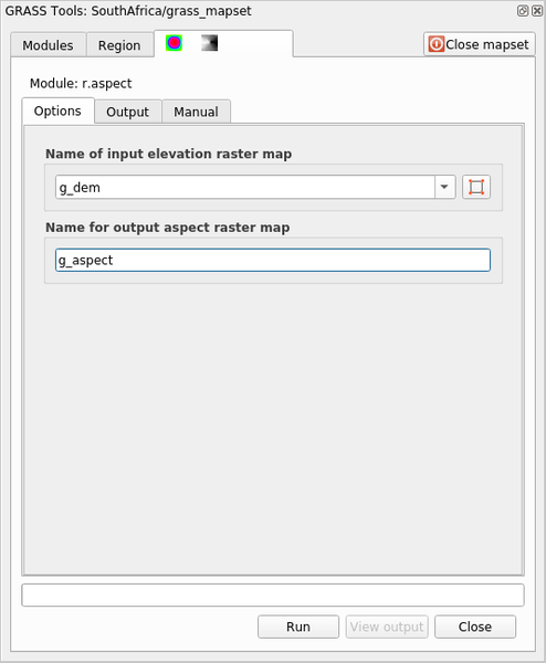 12.2. Lección: Herramientas GRASS — documentación de QGIS Documentation