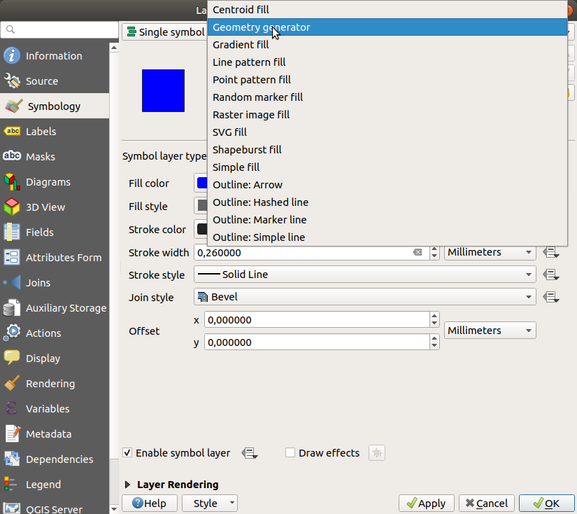 2.4. Lección: Simbología — documentación de QGIS Documentation