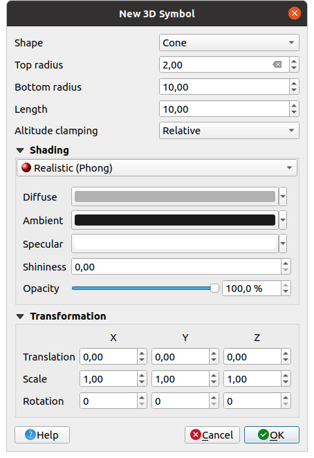 10.4. Creating 3D Symbols — Documentação QGIS Documentation
