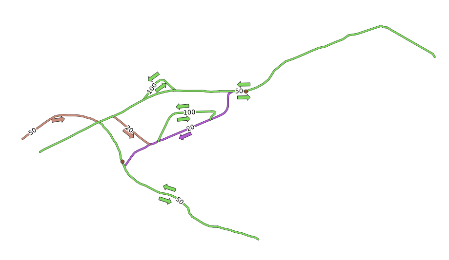 7.3. Lesson: Network Analysis — QGIS Documentation documentation