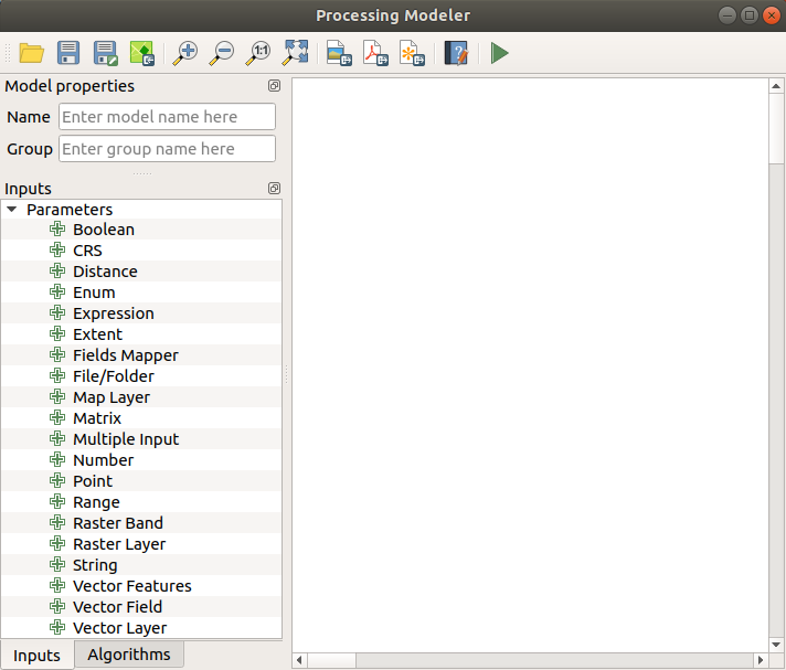 The Graphical Modeler — Qgis Documentation Documentation