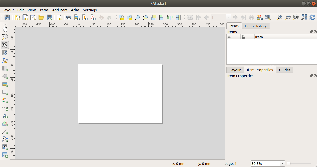 171 Overview Of The Print Layout — Qgis Documentation Documentation