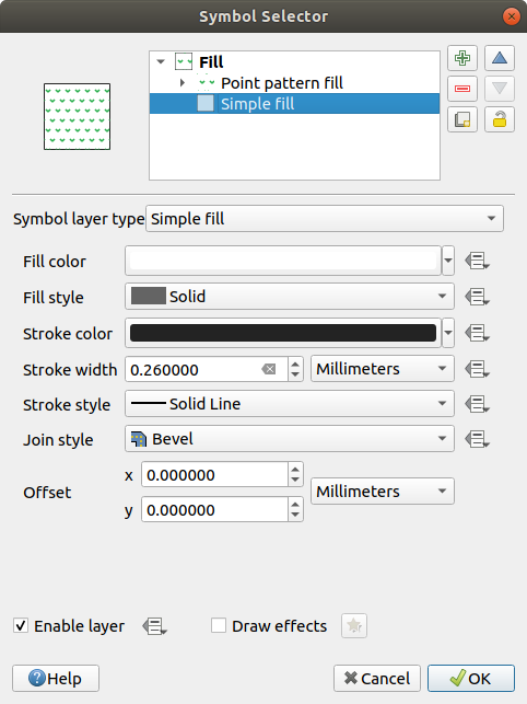 12.2. The Symbol Selector — QGIS Documentation documentation