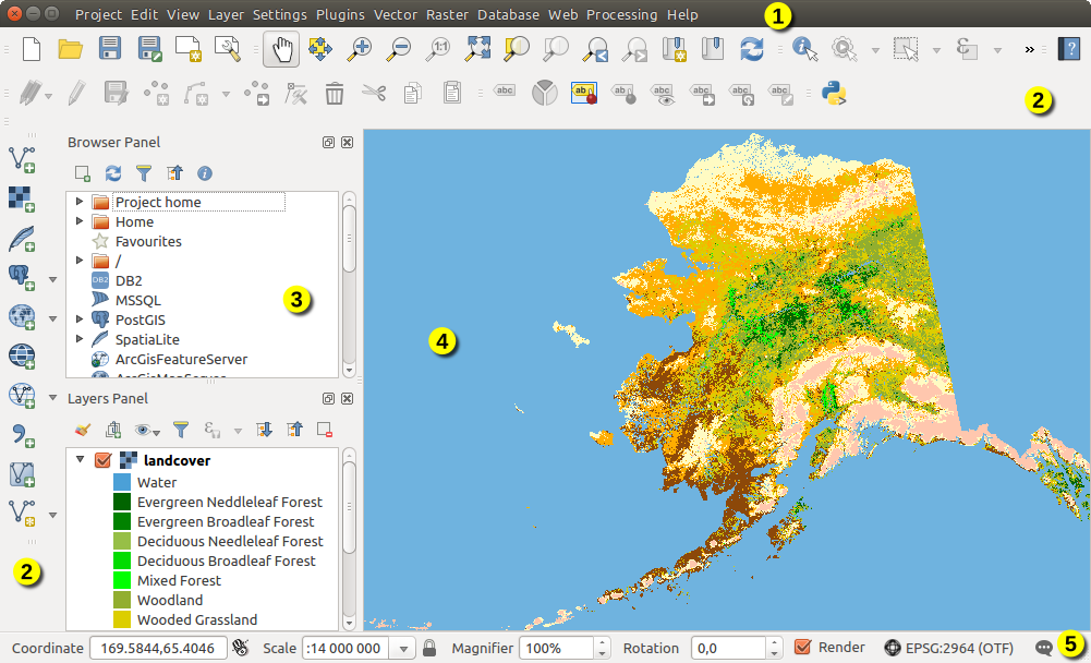 QGIS GUI QGIS Documentation Documentation