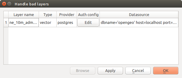 20.2. User Authentication Workflows — QGIS Documentation documentation