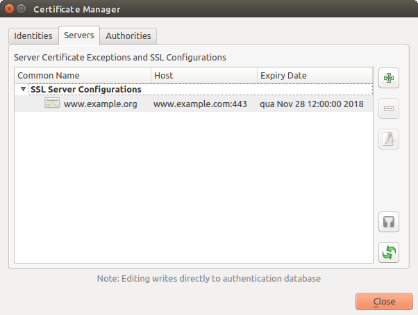20.2. User Authentication Workflows — QGIS Documentation documentation