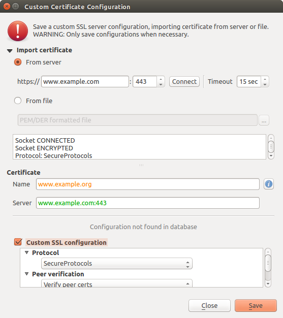 20.2. User Authentication Workflows — QGIS Documentation documentation