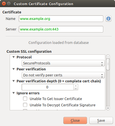 20.2. User Authentication Workflows — QGIS Documentation documentation