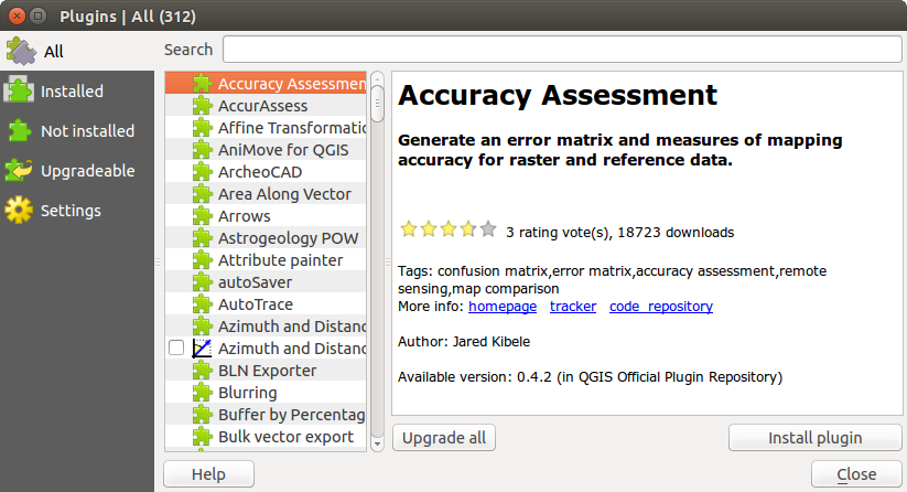 24.1. QGIS Plugins — QGIS Documentation documentation