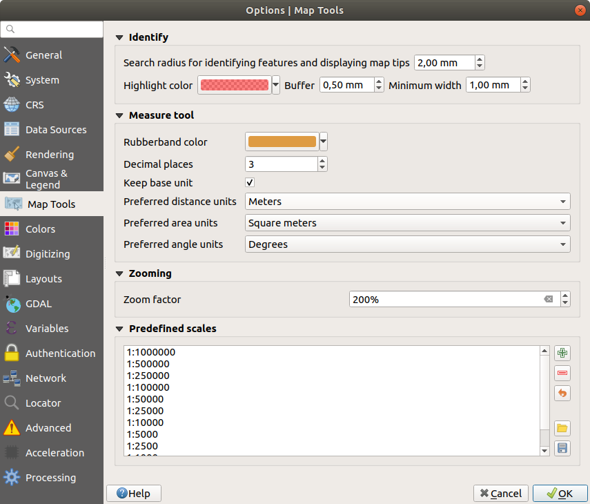 9. QGIS Configuration — QGIS Documentation documentation