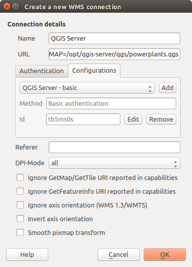 20.2. User Authentication Workflows — QGIS Documentation documentation