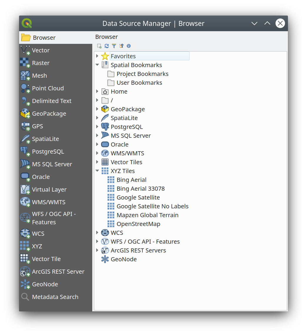 11.1. Opening Data — QGIS Documentation documentation 11.1. Opening Data — QGIS Documentation documentation