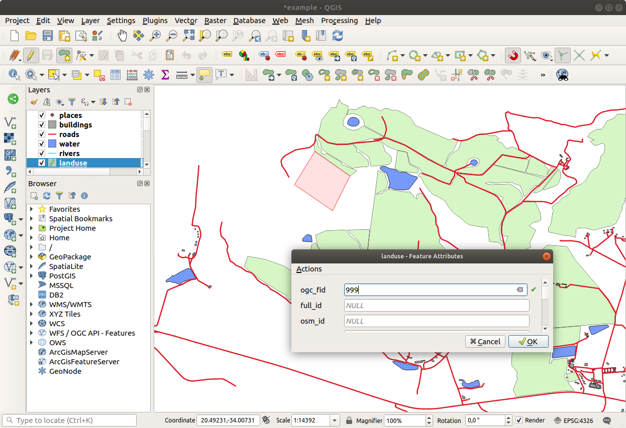 5.2. Lesson: Feature Topology — QGIS Documentation documentation